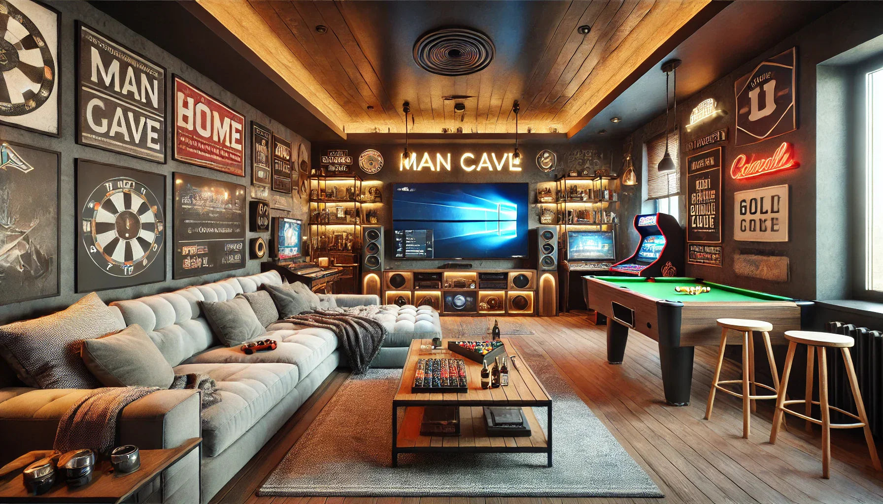 How to Build Your Dream Man Cave: A Step-by-Step Guide – Dope Digs